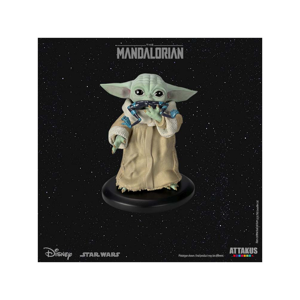 Attakus Starwars - Grogu "Eating the frog" 1/5 - The Mandalorian Figurine