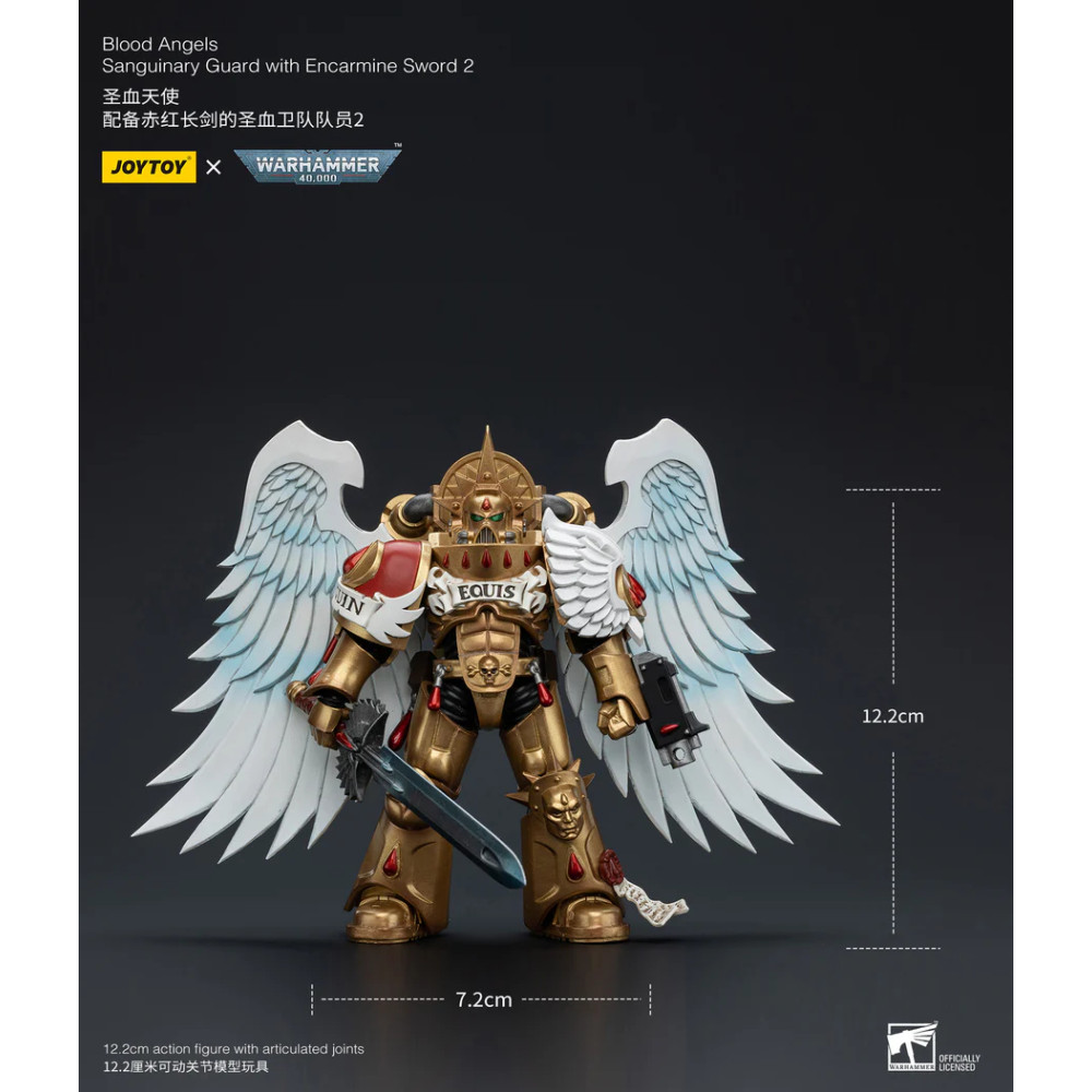 JoyToy Space Marines - Blood Angels Sanguinary Guard - Sanguinary Guard ...