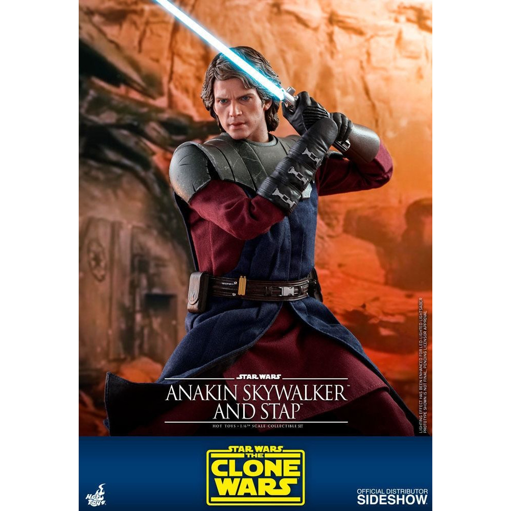 Hot Toys Star Wars - Anakin Skywalker & STAP - The Clone Wars 1/6