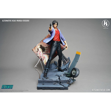Kitsune - Nicky Larson - Ryo Saeba - City Hunter Figurine